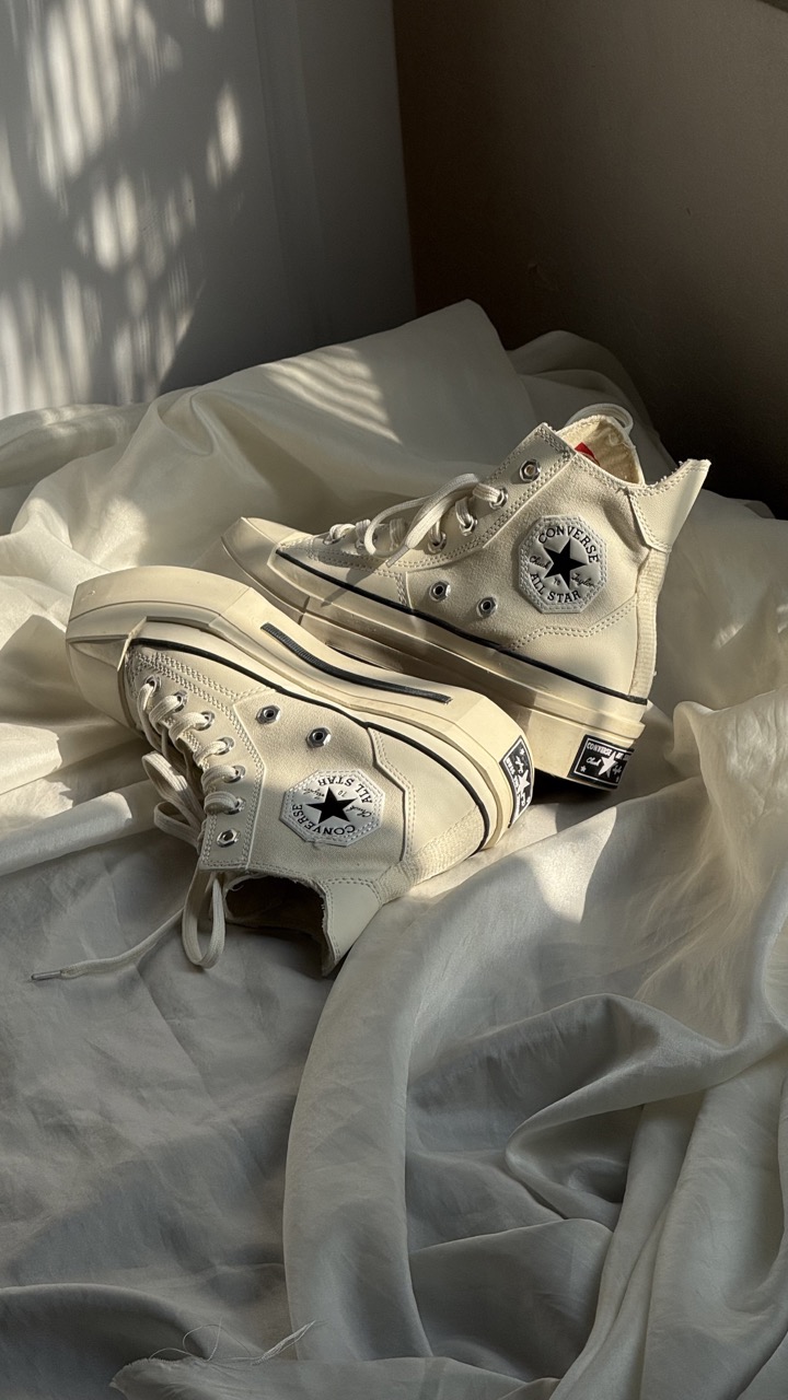 Converse Square White - فروشگاه هرمین